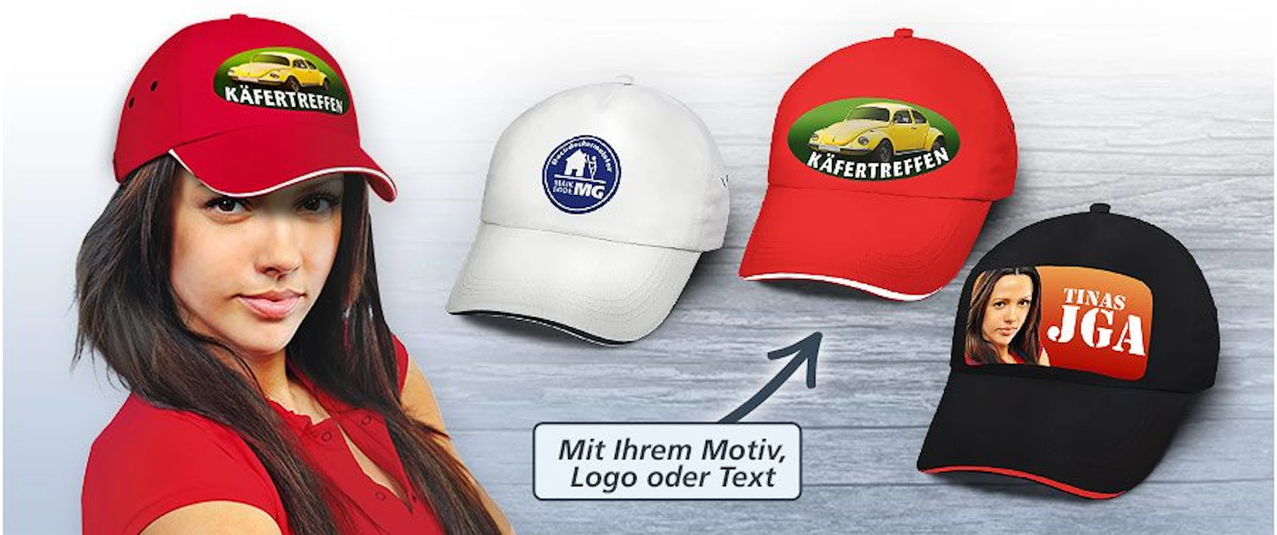 Caps bedrucken | Basecaps von PrintPlanet