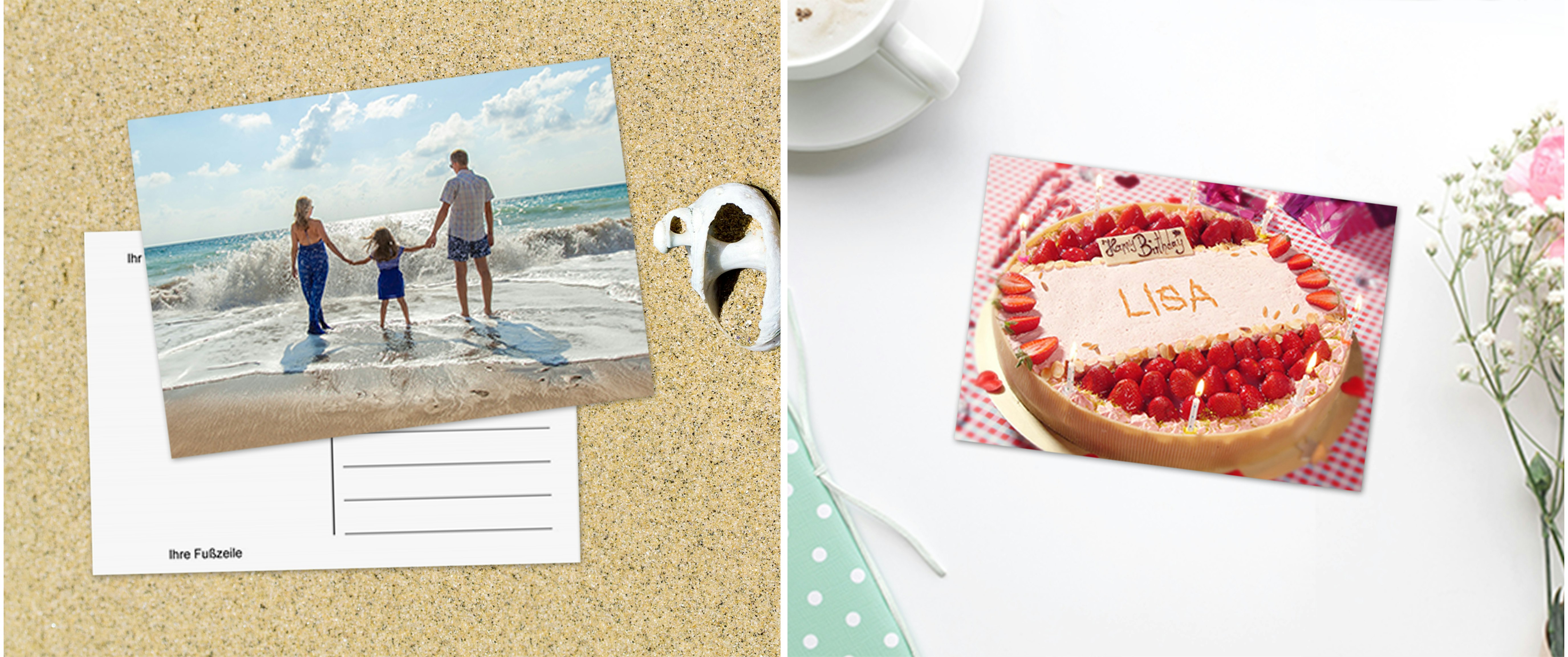 Postkarten selbst gestalten & drucken | PrintPlanet