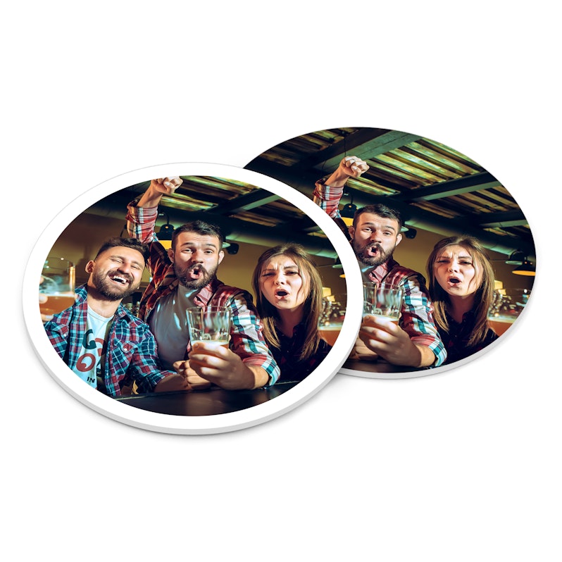 Untersetzer bedrucken & selbst gestalten | PrintPlanet