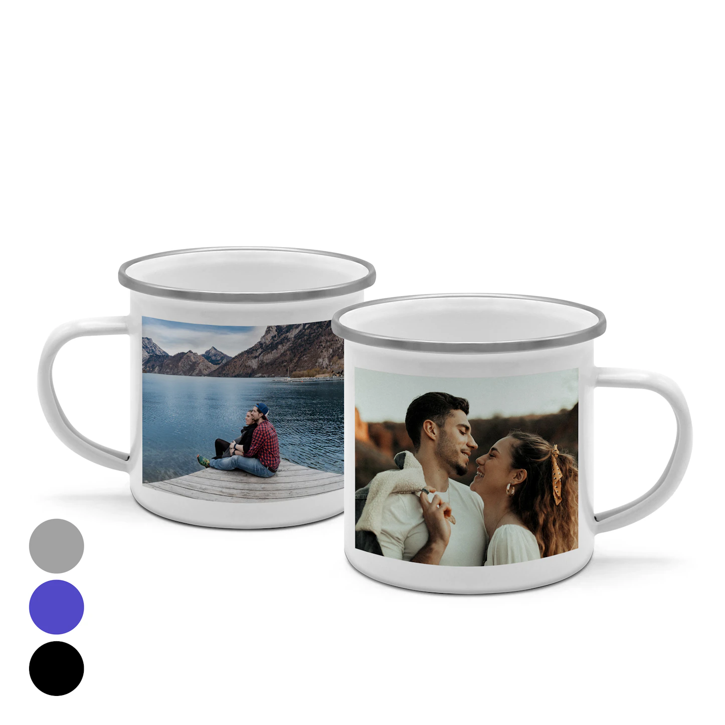 Emaille Tasse bedrucken & selber gestalten | PrintPlanet