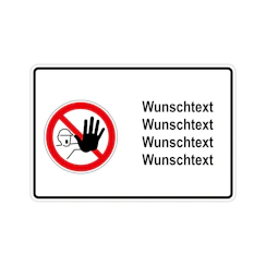 Hinweisschilder & Warnschilder drucken | PrintPlanet