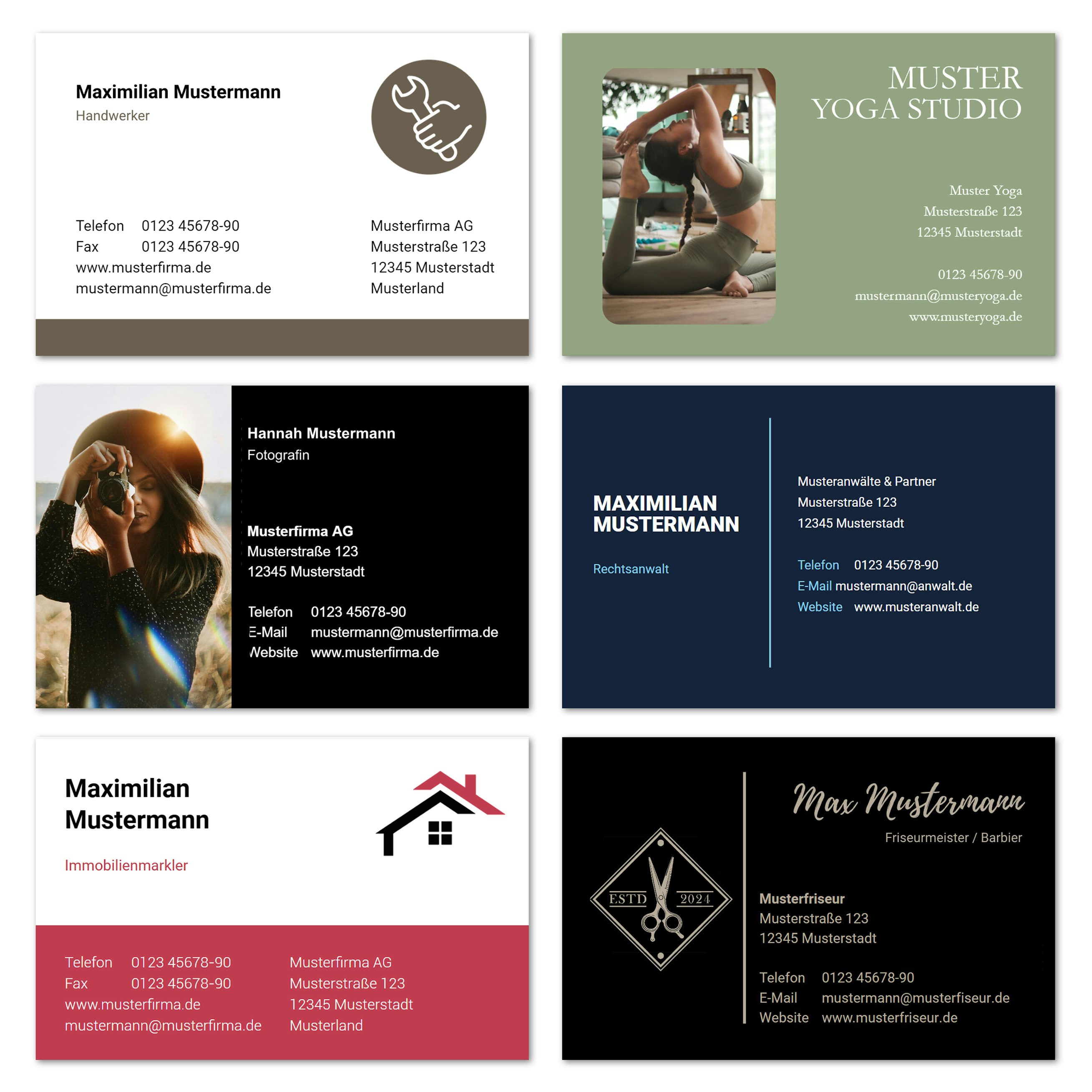 Visitenkarten erstellen & online drucken lassen | PrintPlanet