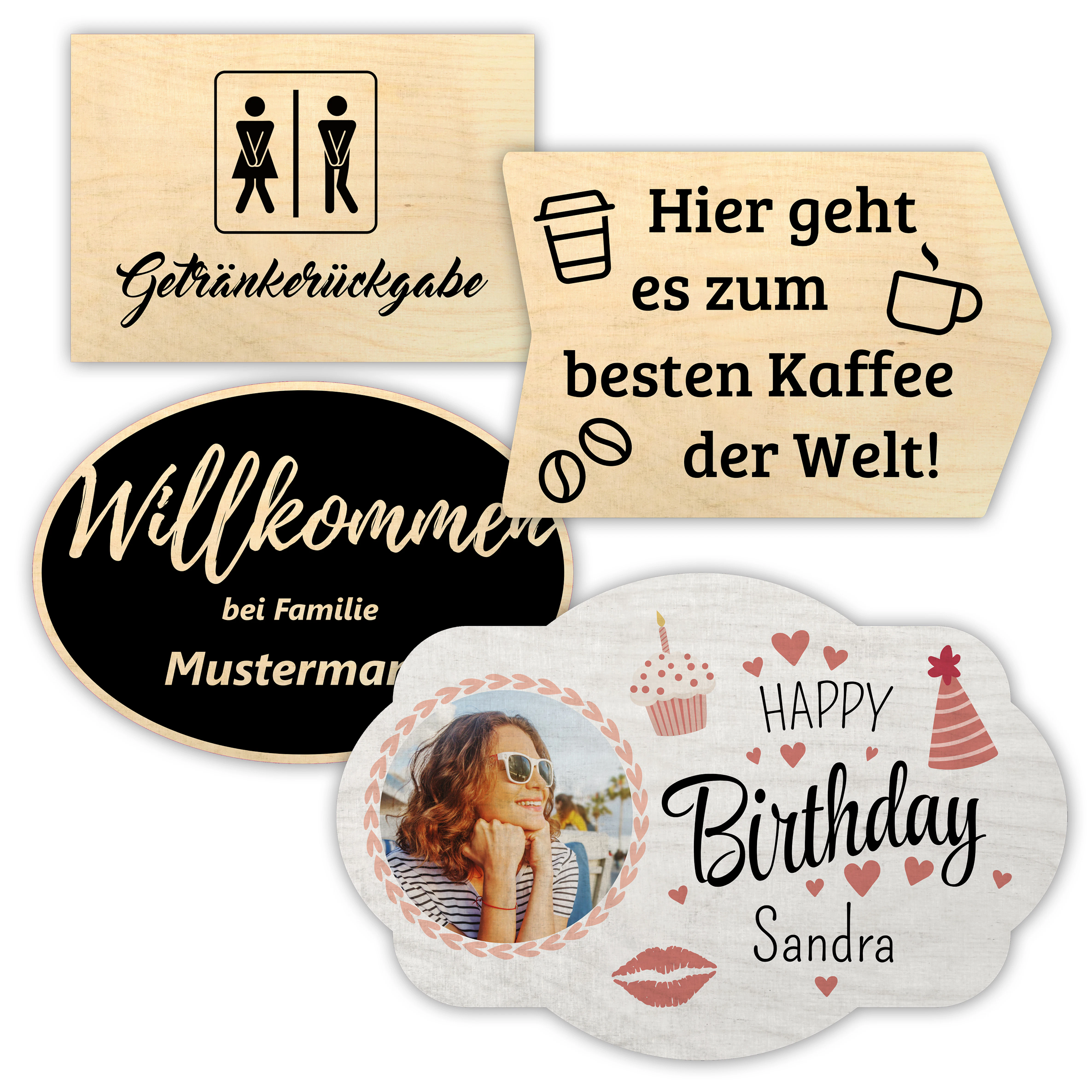 Holzschilder Selbst Gestalten
